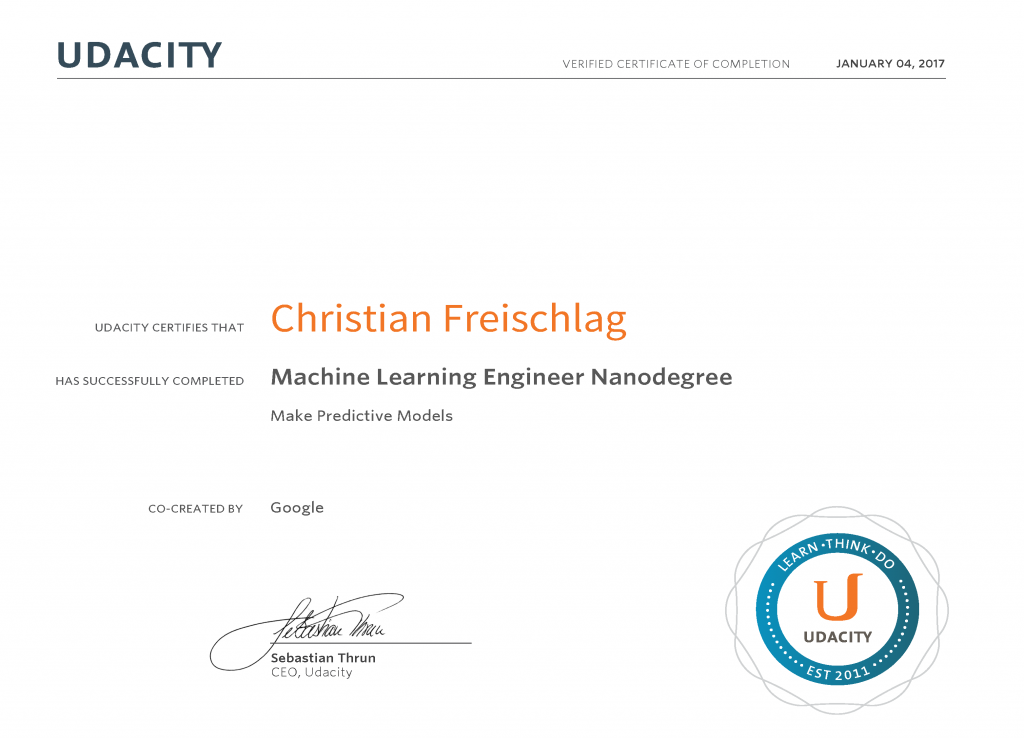 Udacity_MLND - Digital Thinking